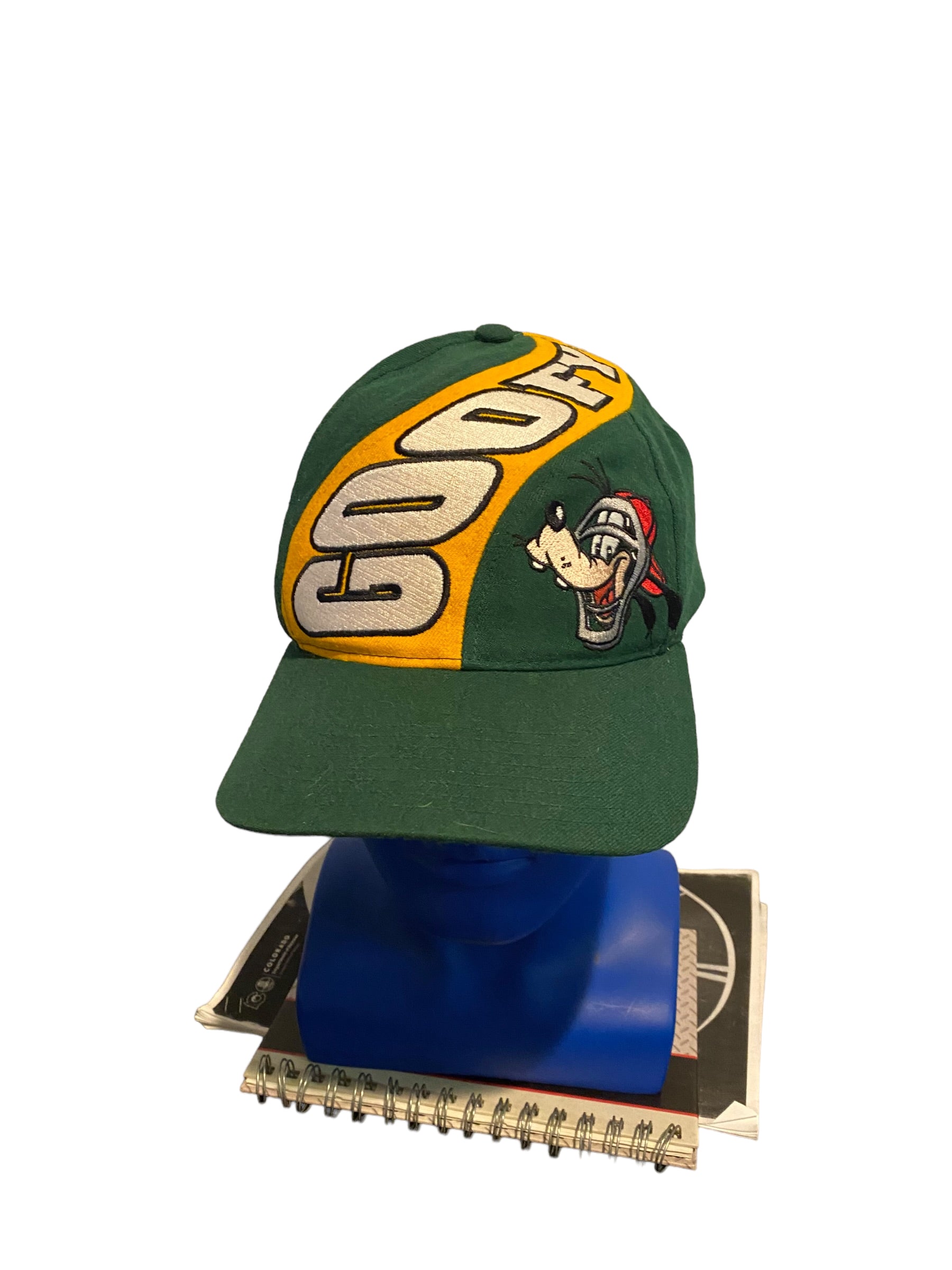 Vintage Rare Goofy Snapback Hat Walt Disney World Mickey Mouse Disneyl